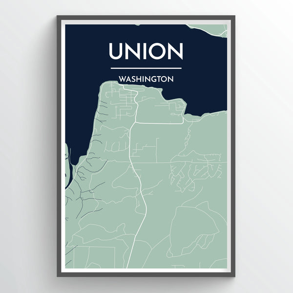 Union City Map Print - Point Two Design