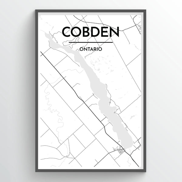 Cobden City Map Print - Point Two Design