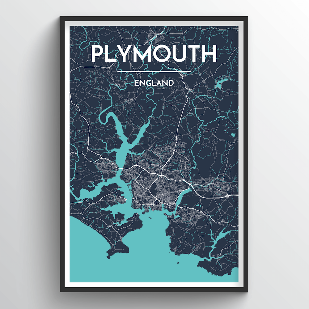 Plymouth Map England
